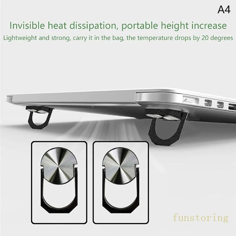 FUN Foldable Laptop Cooling Stand With Ergonomic Height Zinc Alloy ...