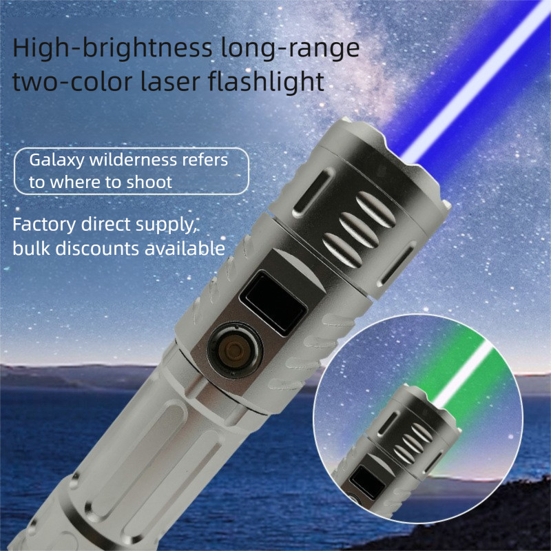 High-Power Blue Light Blue Light Laser Pointer Strong Light Long-Range ...