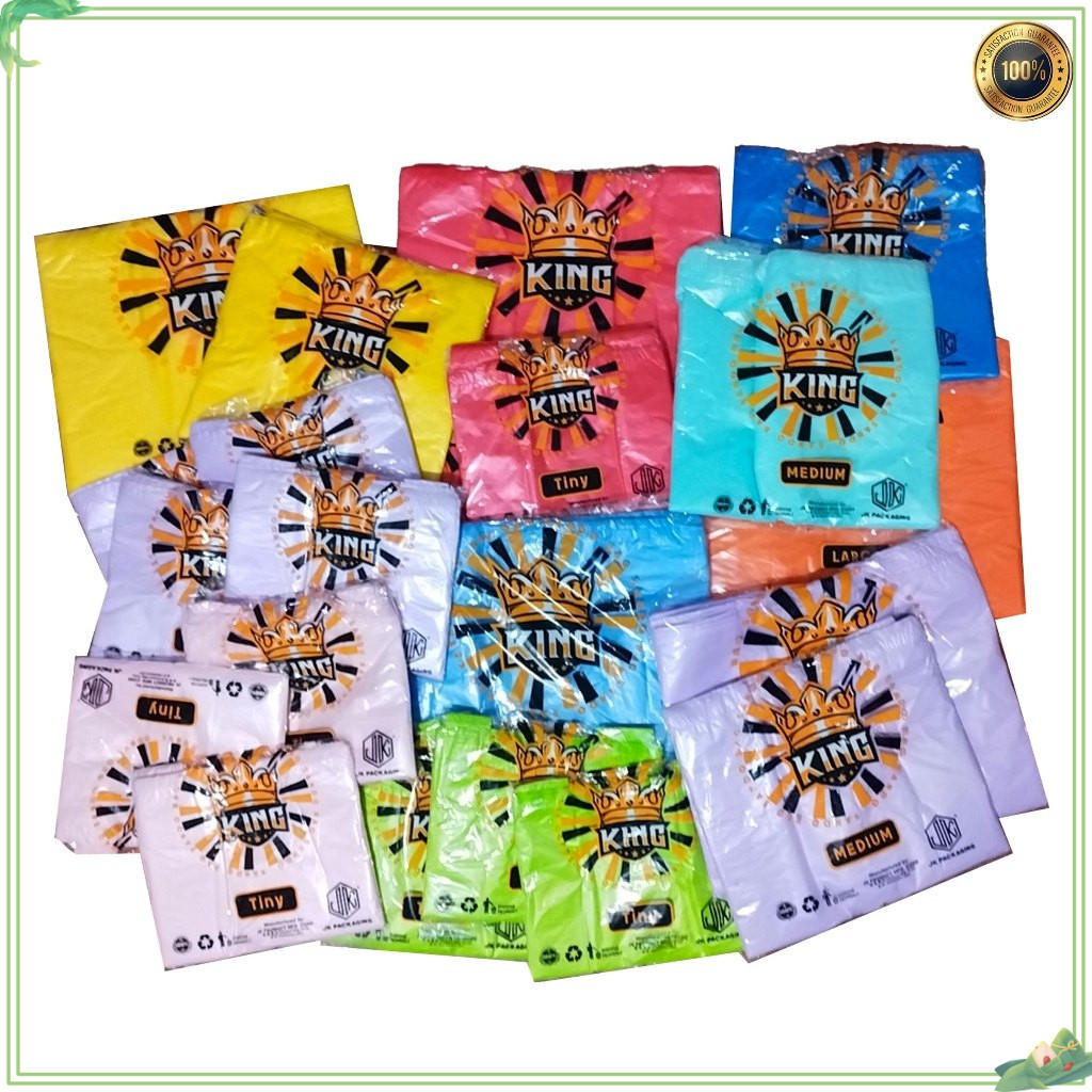 NEW! KING Colored Sando Plastic Bag Market Plastic Bag ( Mini,Tiny ...