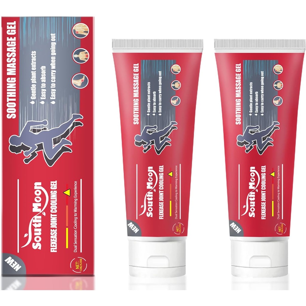 Joint & Muscle Relief Gel – Soothing Massage Cream with Turmeric ...