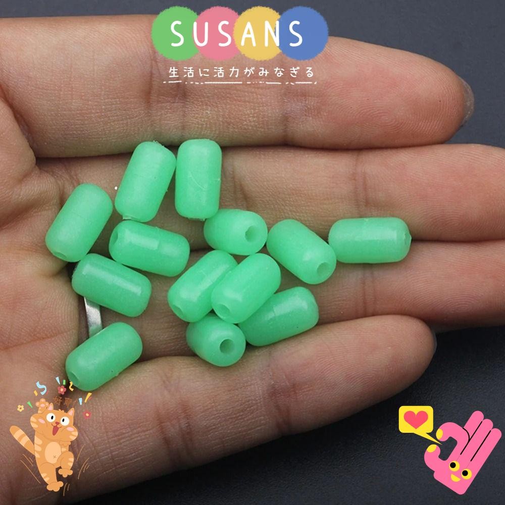 SUSANS Fishing Soft Floats Beads, Stoppers Glow Hard Rubber, 2025 ...