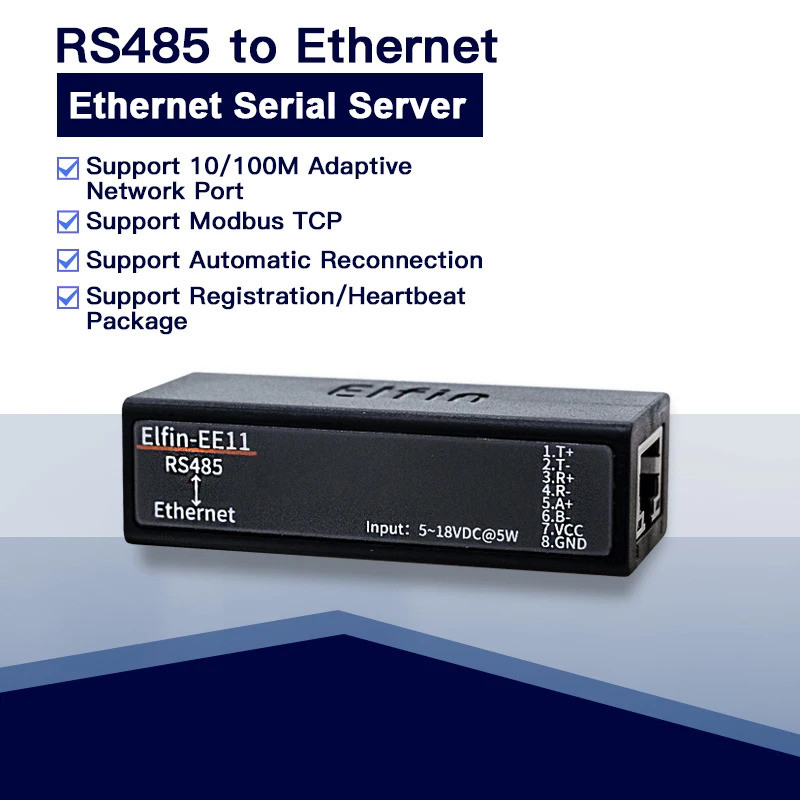 Serial Port RS485 to Ethernet Device IOT Server Module Elfin-EE11 Elfin ...