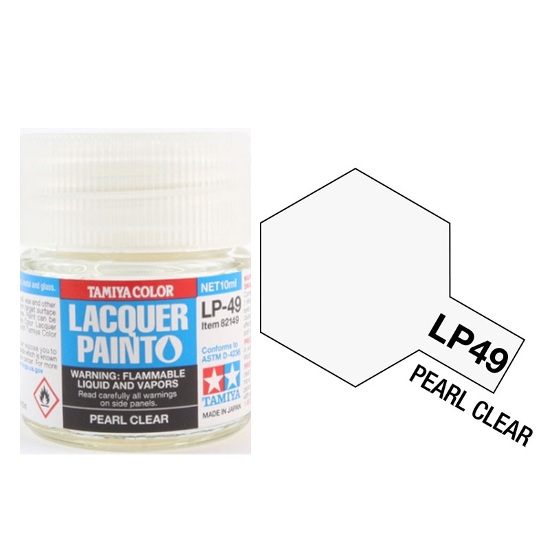 Tamiya Color Lacquer Paints #82149 - LP-49 Pearl Clear | Shopee Singapore