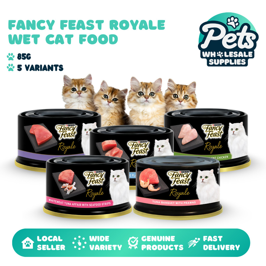 Fancy Feast Royale Wet Cat Food 85g – Gourmet Meal, Complete & Balanced ...