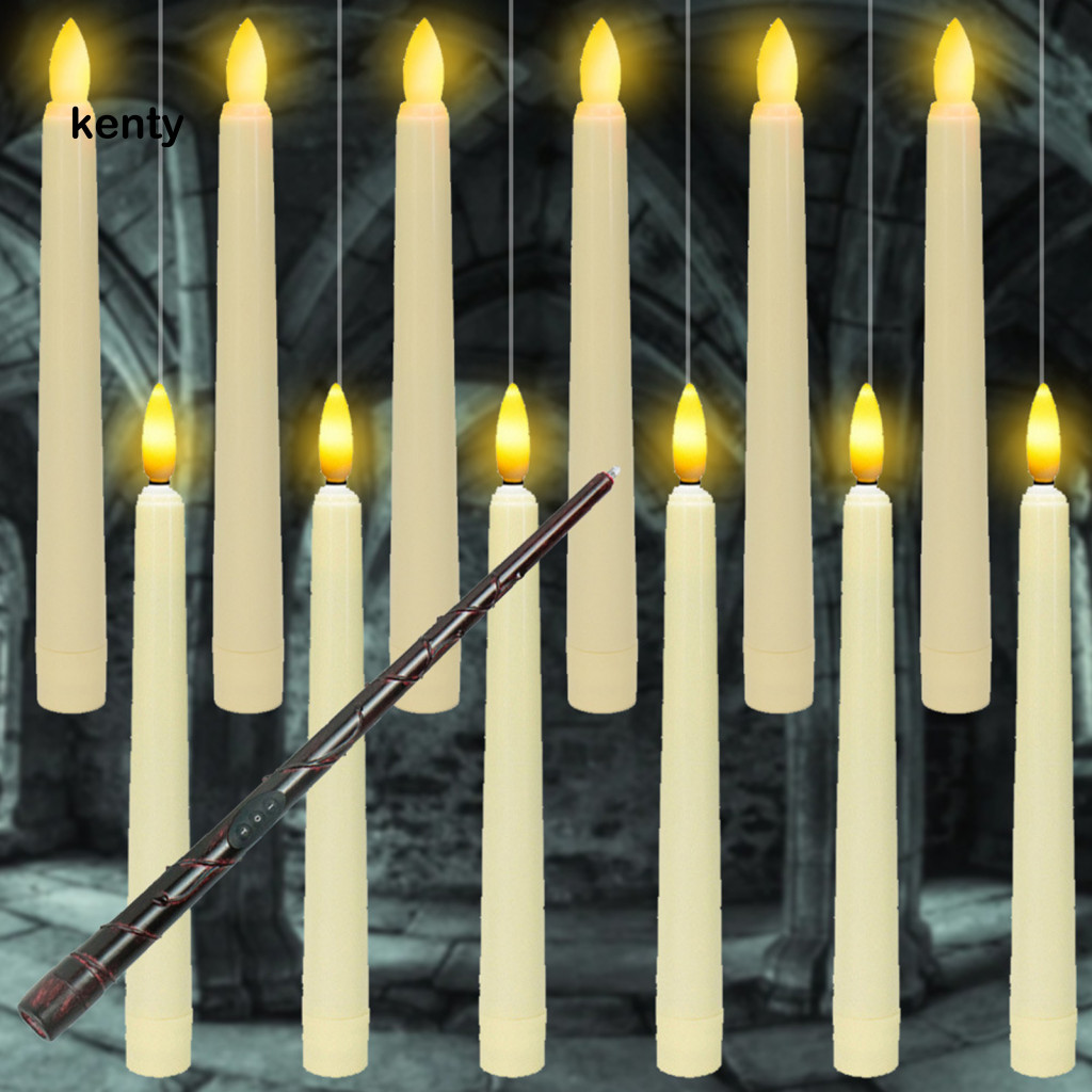 kT Pre-assembled Floating Candles Floating Candle Lamp Set Magical ...