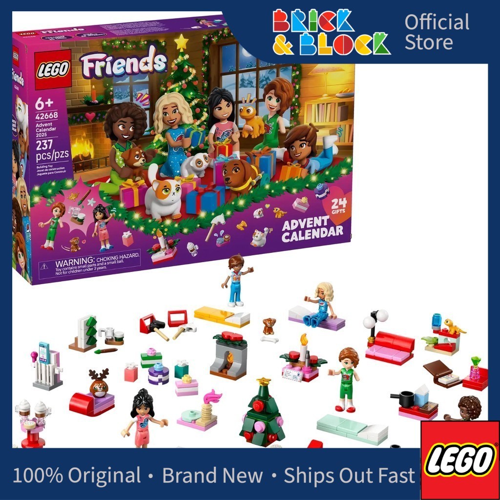 LEGO 42668 LEGO Friends Advent Calendar 2025 | LEGO Friends | Shopee ...