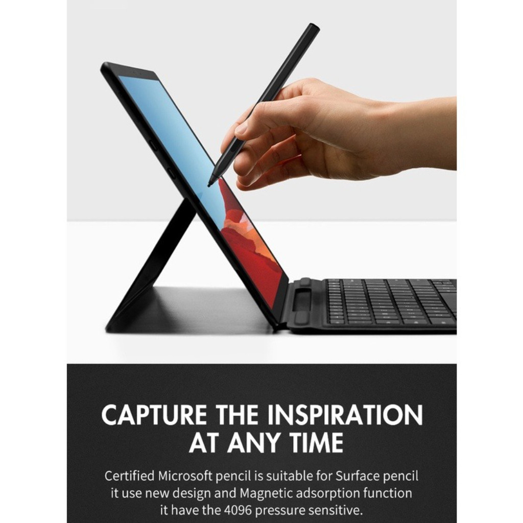 4096 Stylus Surface Pen For Microsoft Surface Pro 3 4 5 6 7 8 9 GO Book ...