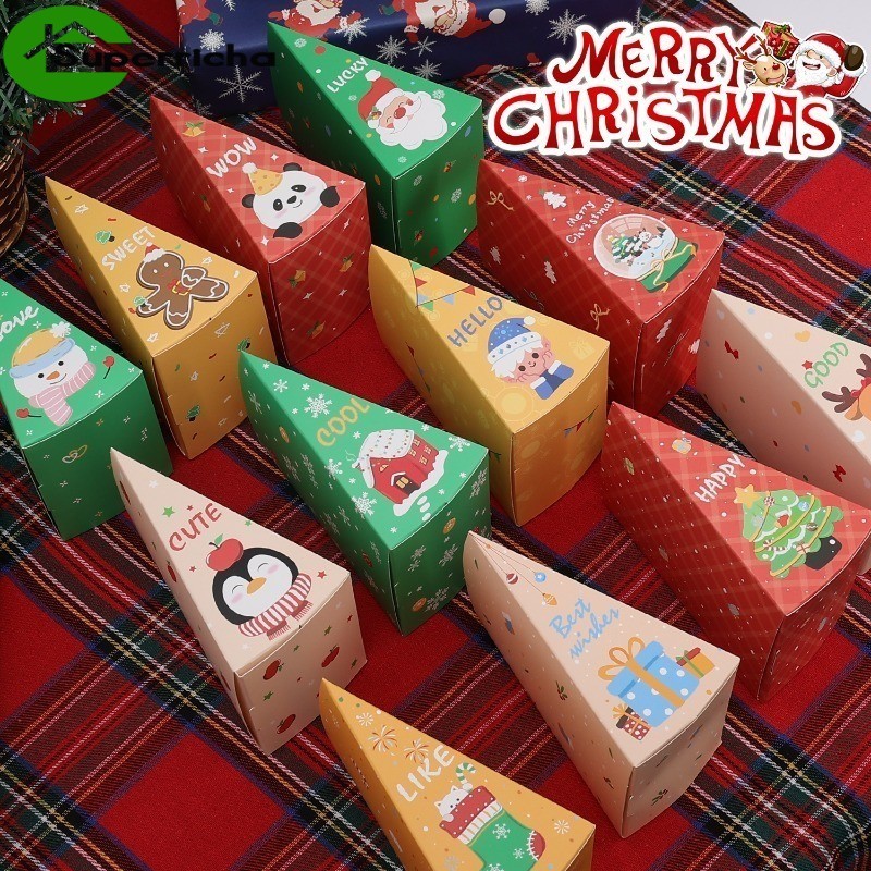 [ Merry Christmas ] 12-Slot Advent Calendar Gift Boxes | Colorful DIY ...
