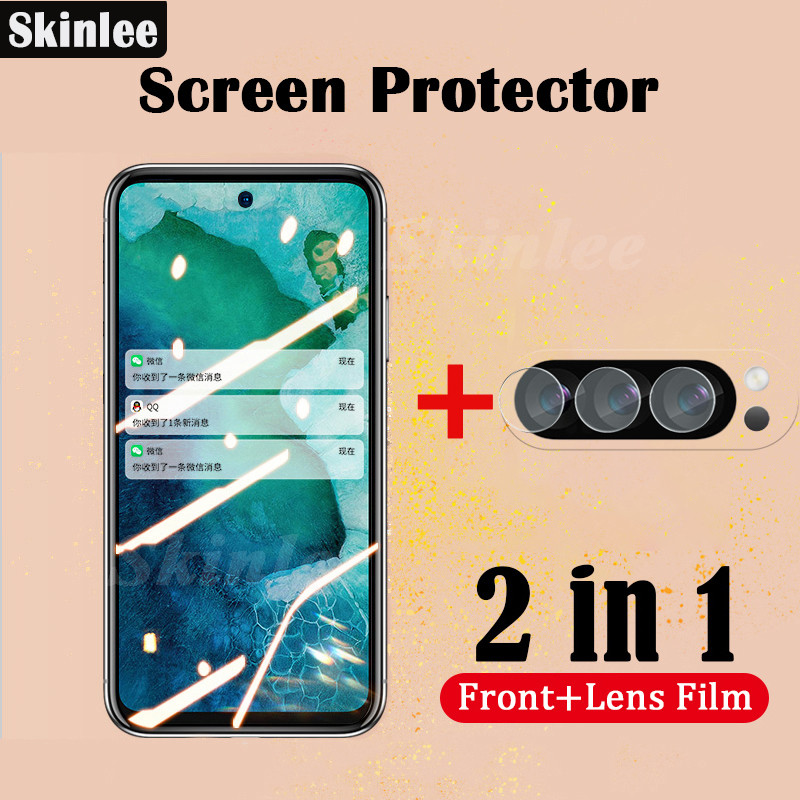 2 In 1 for Google Pixel 10 Pro Screen Protector Tempered Glass Film ...