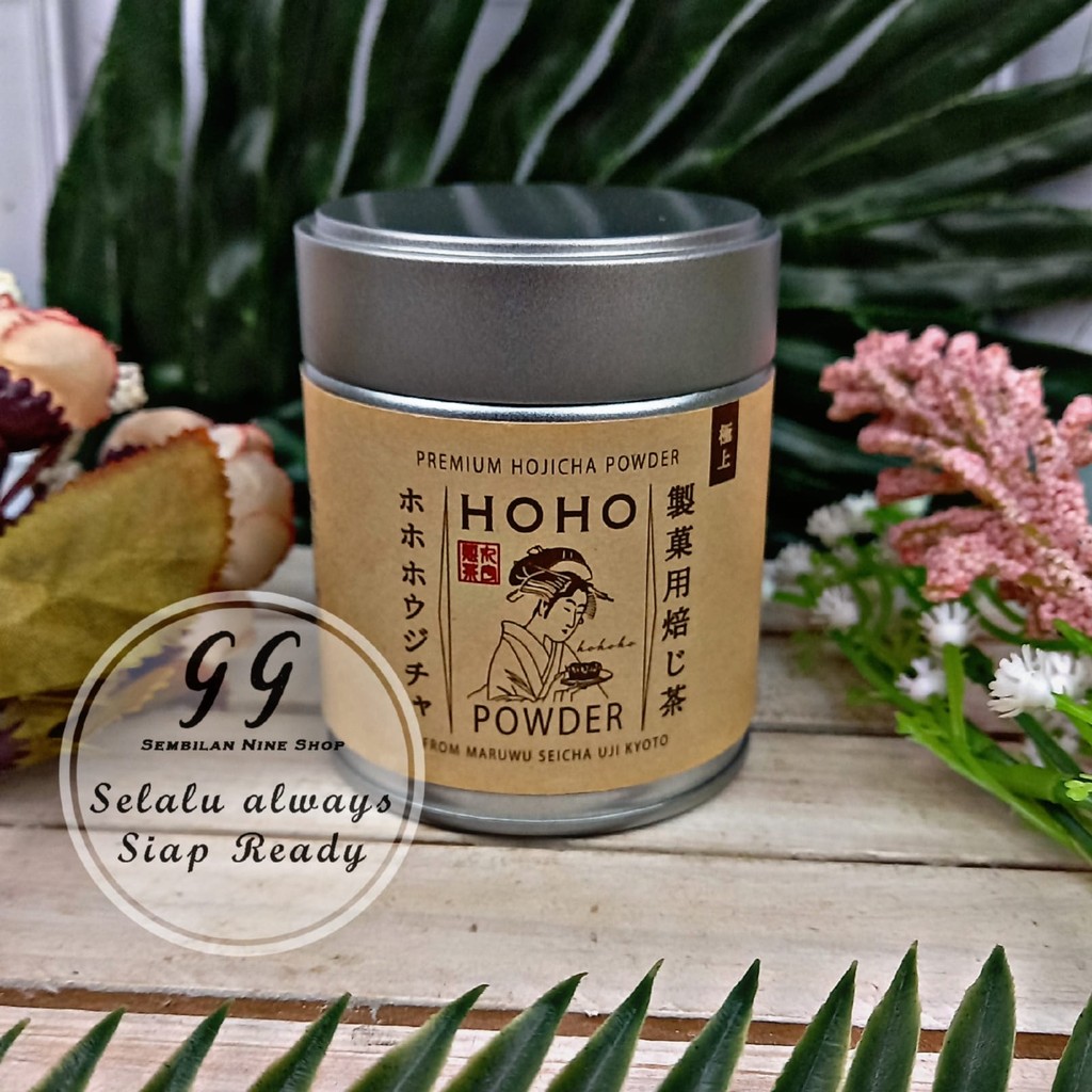 HOHO 30 GRAM PREMIUM Hojicha Powder Houjicha Hojica Hoji Cha Tea Powder ...