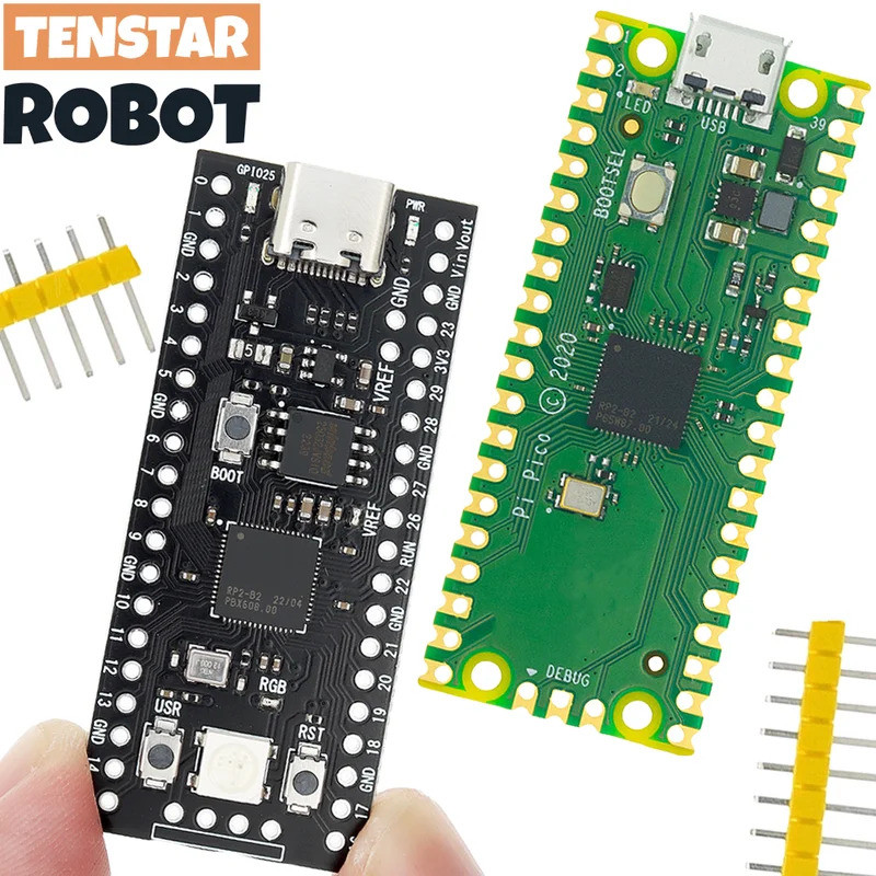 Pico Board RP2040 Dual-Core 264KB ARM Low-Power Microcomputers High ...