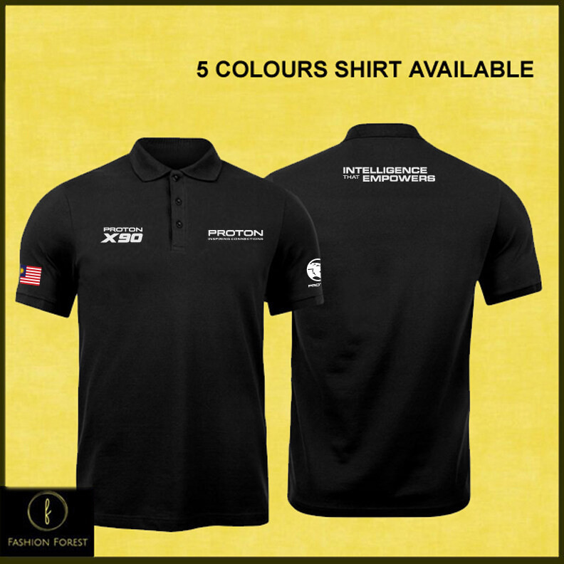 oversize T-ShirtBaju Polo Clic T Shirt logo Embroidery Proton X90 SUV 1 ...