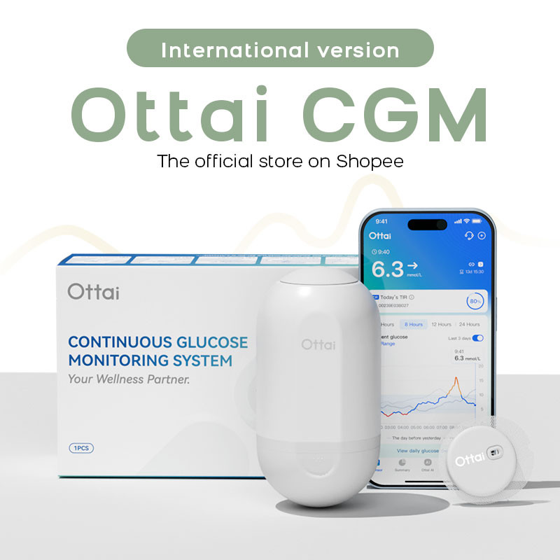 Ottai CGM One Full Set CGM Continuous Monitoring System No Finger ...
