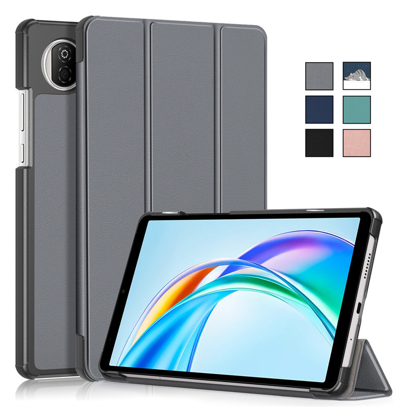 Cover For Honor Pad X7 Case 8.7 inch Trifold PU Leather Hard Stand ...
