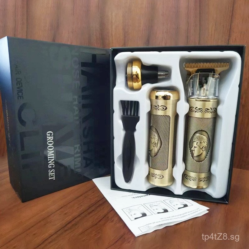 Electric Shaver Nose Hair Trimmer Clipper Razor 3-in-1 Men's Bald ...
