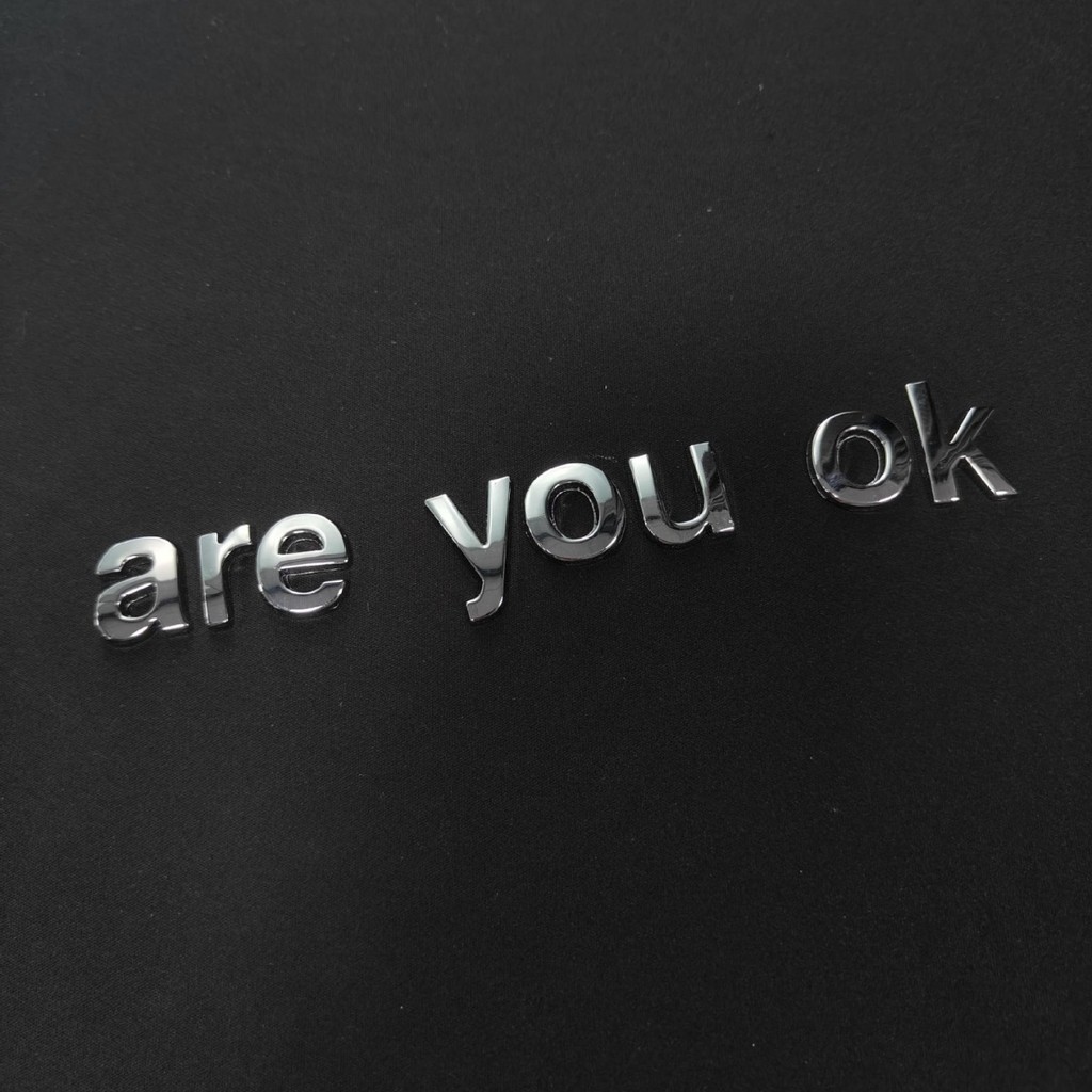 Are you ok Car Logo SU7 Special Car Sticker Thunder Army Metal Tail ...