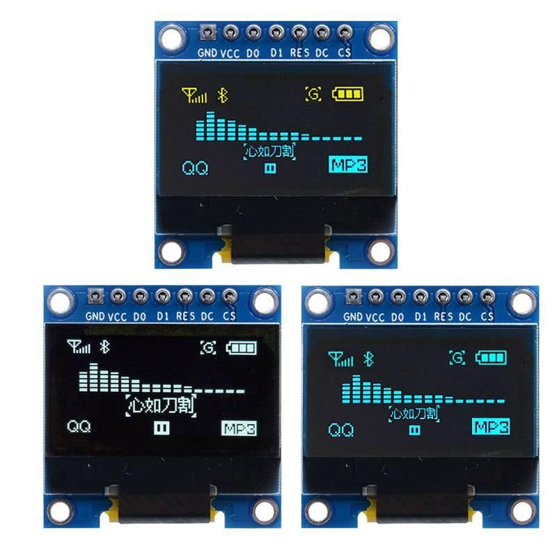 3 cm 7-pin OLED Display OLED Module Compatible with SPI/IIC oled ...