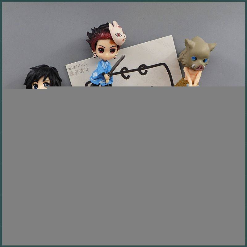 HQ2 Demon Slayer Fridge Magnet 3D Decoration Anime Refrigerator Magnets ...