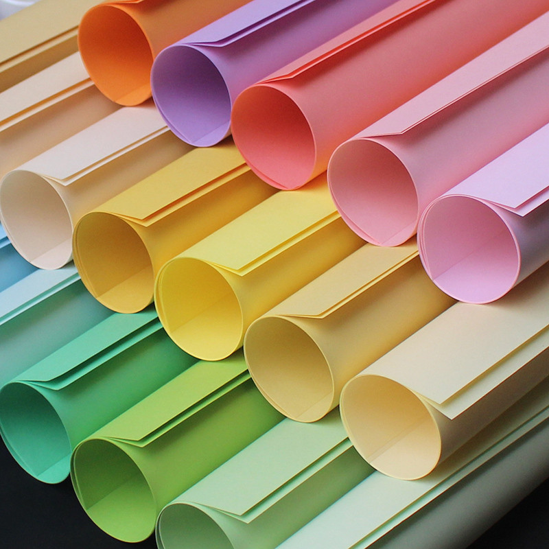 160g Full Open Large Sheet 1K Colored Paper Thick Cardboard Kishu Paper ...