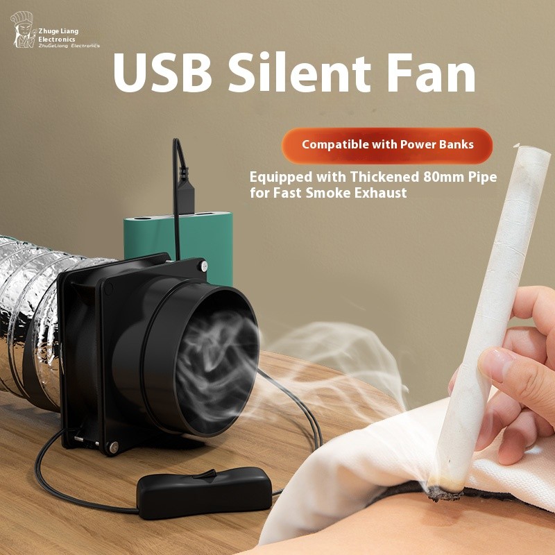 Compact and Portable Fume Extractor Fan with Duct and Ventilation ...