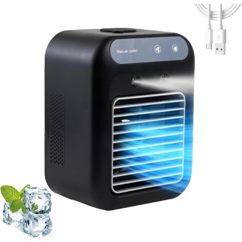 Portable Ac Unit, 2025 New Glacier Breeze Portable Air Conditioner Fan ...