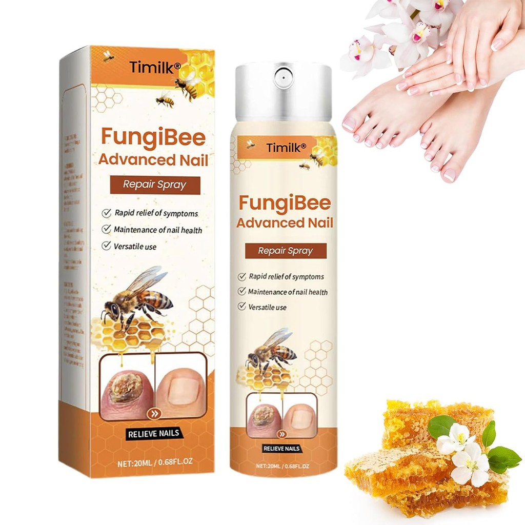 Timilk FungiBee Advanced Nail Repair spray, 2025 New Bee Venom Nail ...