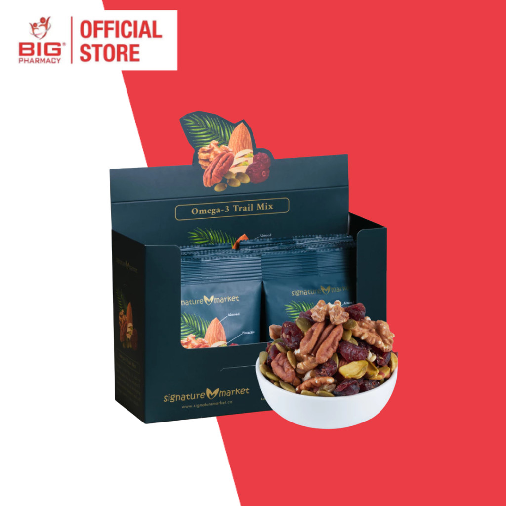 SIGNATURE MARKET OMEGA-3 TRAIL MIX 25G X 10S | Shopee Singapore