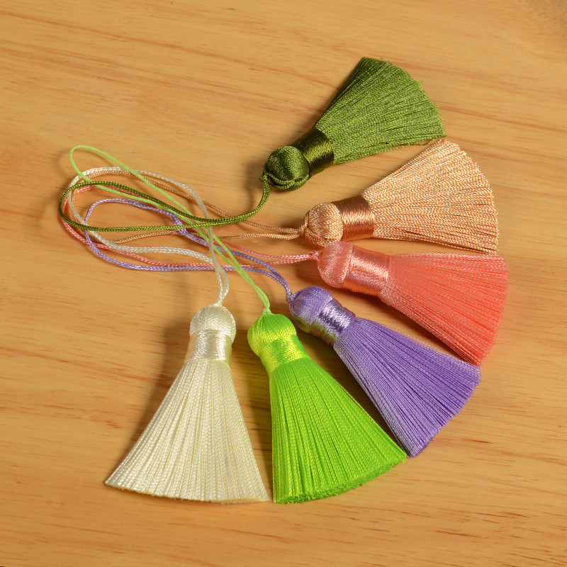 Centimeter Closed Tassel Ears Handmade Material Sachet Purse Bookmark ...
