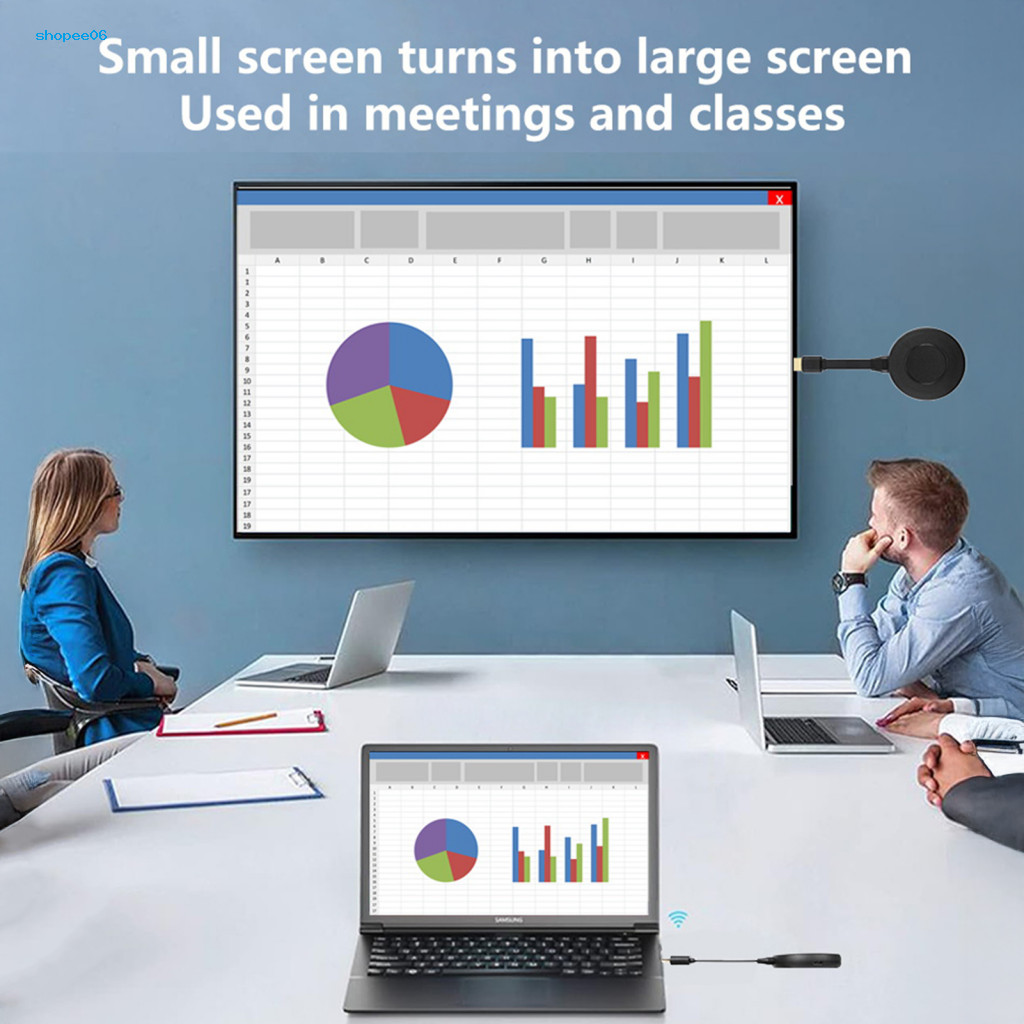 Wireless Screen Mirroring Device Wireless Screen Extender for Tv 4k ...