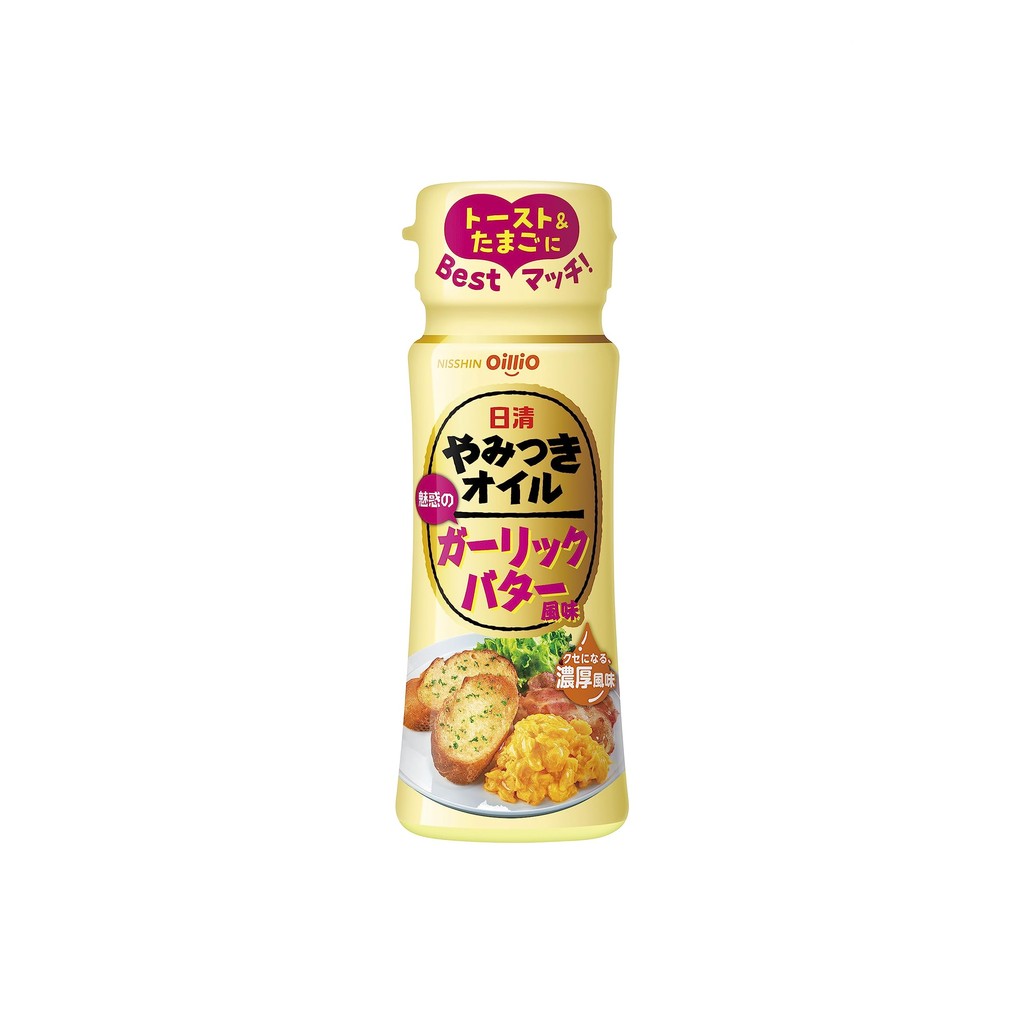 Nissin Oilio Nissin Yami Tsuki Oil Garlic Butter Flavor 90g x 3 pieces ...