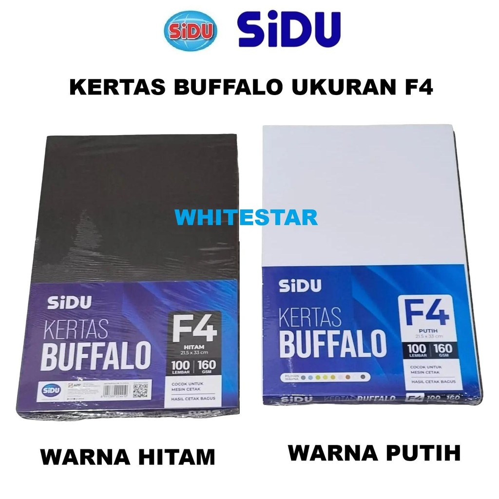 Buffalo paper shadu bufallo/ F4 size world white and black folio/ (10 ...