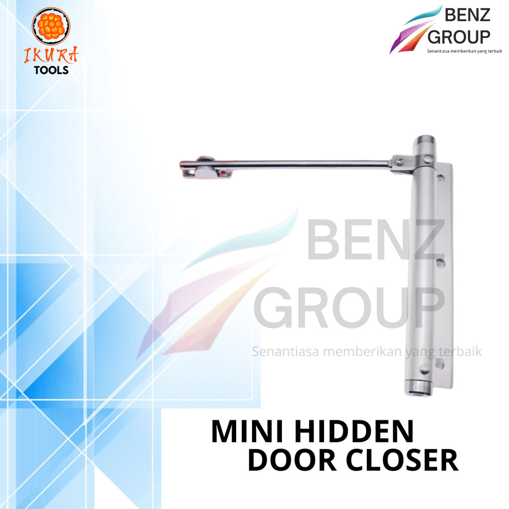 Ikura Tools Door closer mini hidden simple automatic door closer tool ...