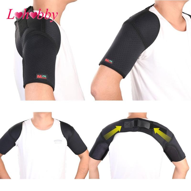 [Lohobby] Adjustable Double Shoulder Brace Support Wrap For Labrum Tear ...