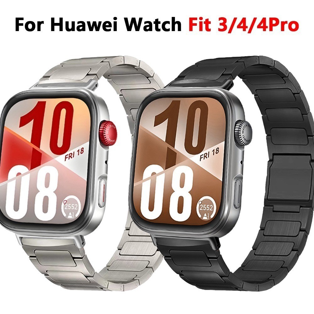 Titanium Strap For Huawei Watch Fit 4Pro Adjustable Watchband For ...