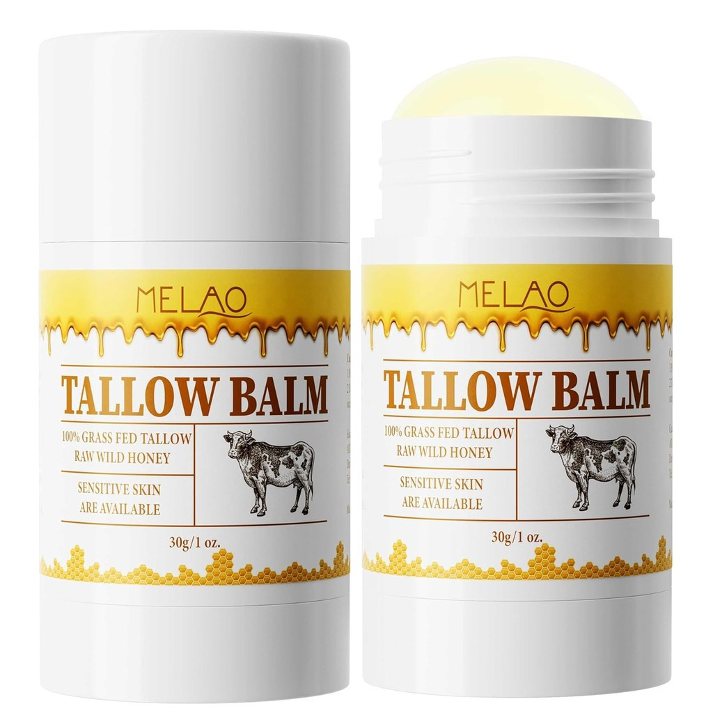 Tallow Balm Stick - Multi-Purpose Moisture Stick for Face & Body ...