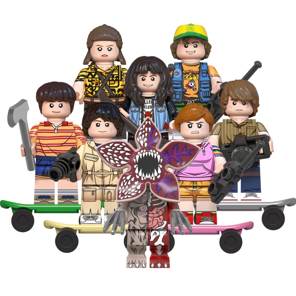 Stranger Things Action Figures Dustin Eleven Jonathan Byers Max Will ...