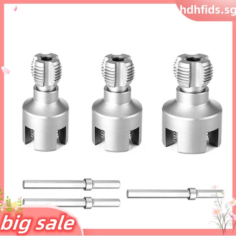 Pipe Thread Cutting Tool Electric Drill for PVC Pipe Threader Kit Water ...