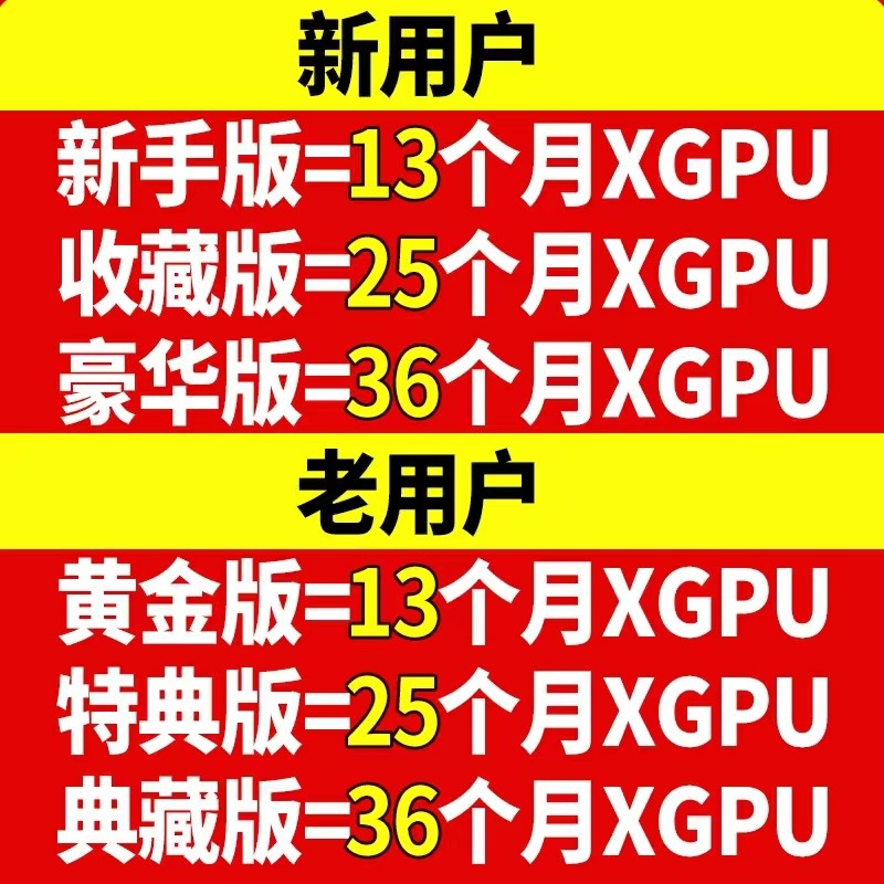 X XGPU Member 1 Year 2 Year 3 Year Three Year Rechargeable Card Xbox GamePassUltimate Ultimate ...