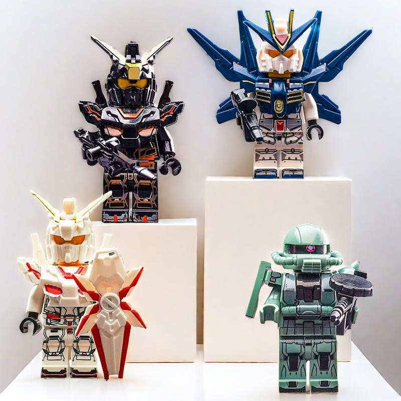 Gundam Building Block Minifigures Compatible Lego SWAT Phantom Ninja ...