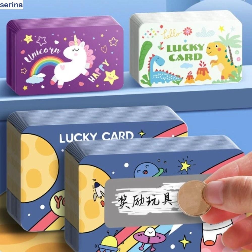 SERINA 20PCS Scratch-off Cards, Party Game DIY Gift Vouchers Tickets ...