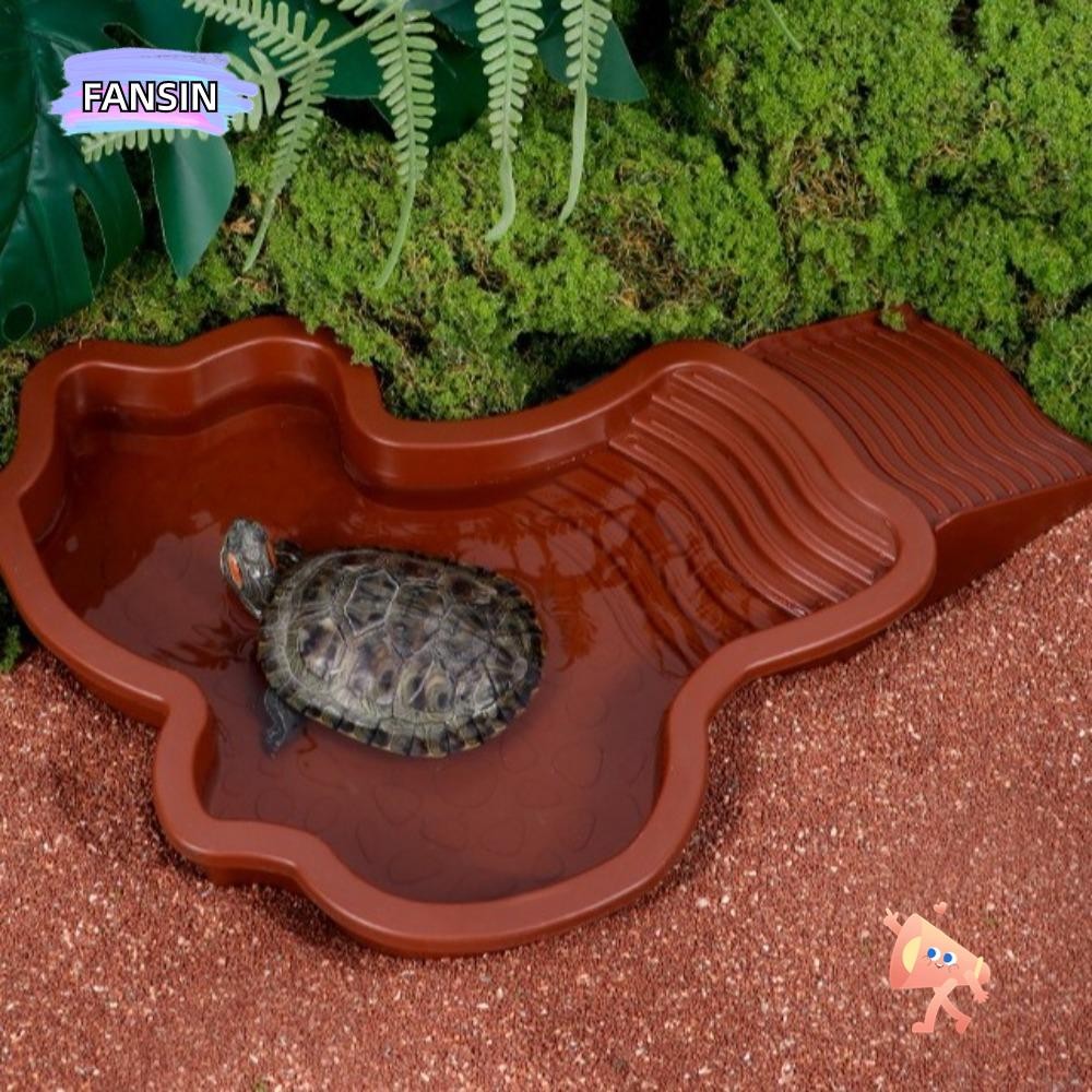 FANSIN1 Turtle Water Pool, Landscape Design Plastic Turtle Soaking Tub ...