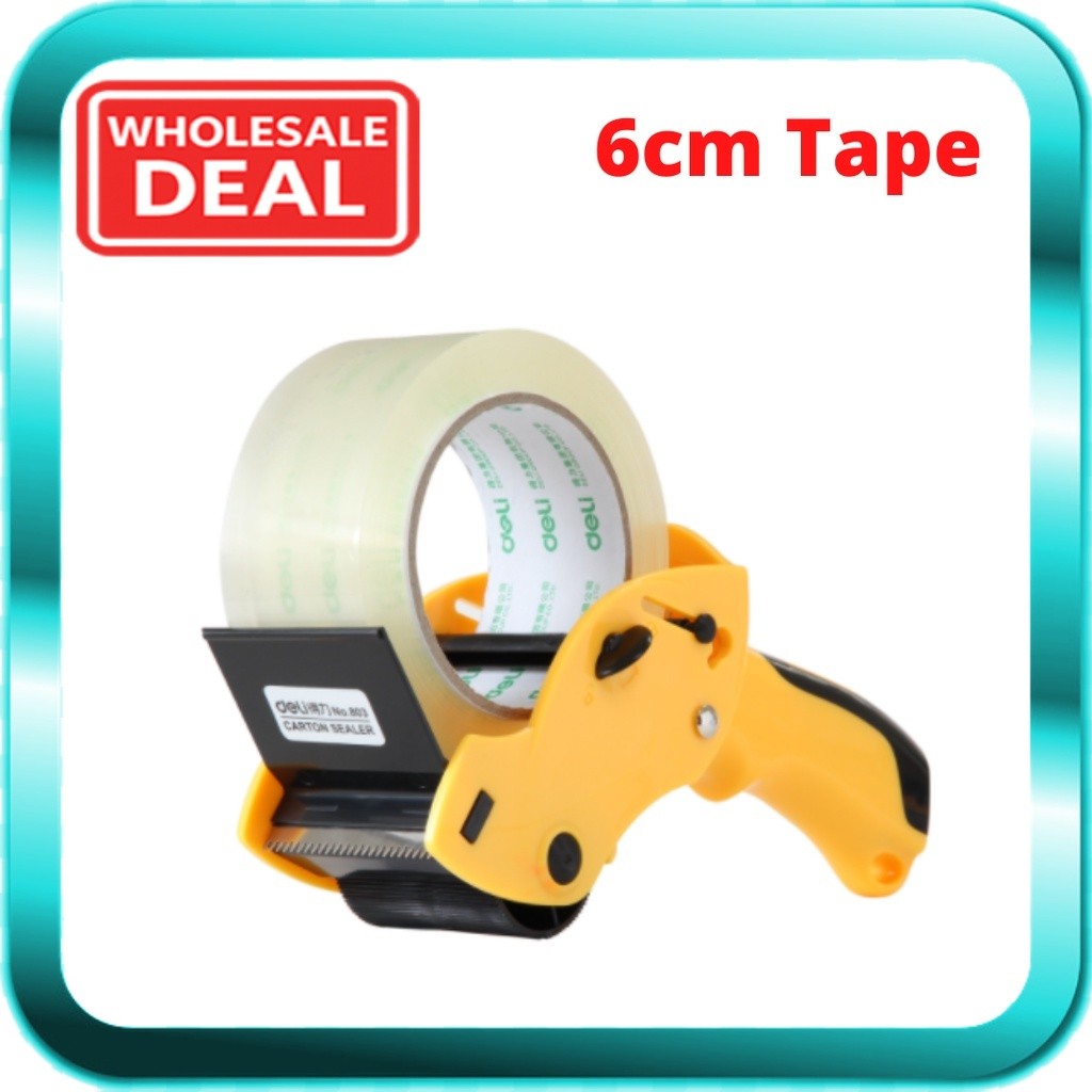 PPP Prosun Deli 50mm 60mm Packing Tape Dispenser Cutter Sealing Packing ...