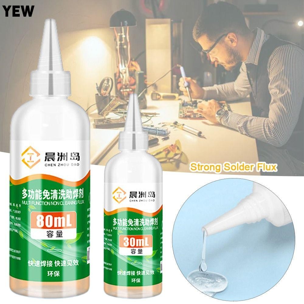 YEW Clean Free Soldering Flux, Battery Electrode Soldering 30/80ml ...