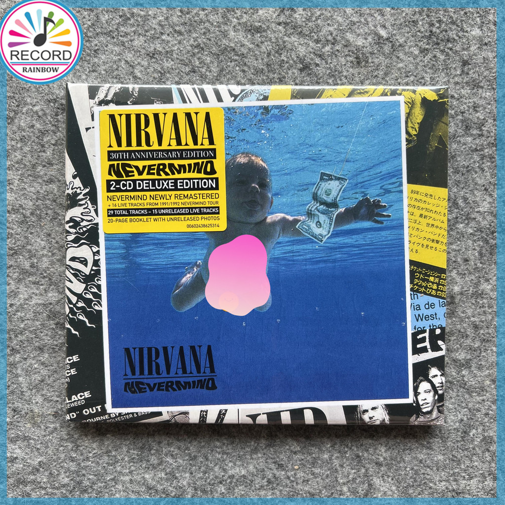 Nirvana Nevermind 2CD Brand New Album [Sealed] OTSETH | Shopee Singapore