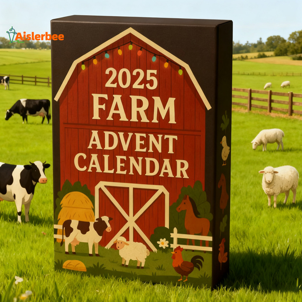 Aislerbee Farm Advent Calendar Fun Farm Advent Calendar Farm Animal ...