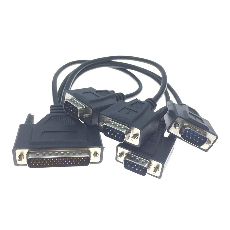 DB44Turn db9Conversion Line44Needle Rotation4个91-to-4 Serial Port Data ...