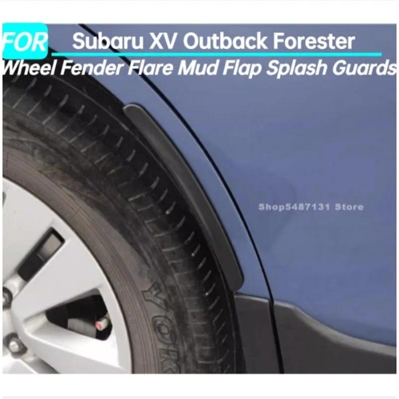 Wheel Fender Flare Mud Flap Splash Guards for Subaru XV Outback ...