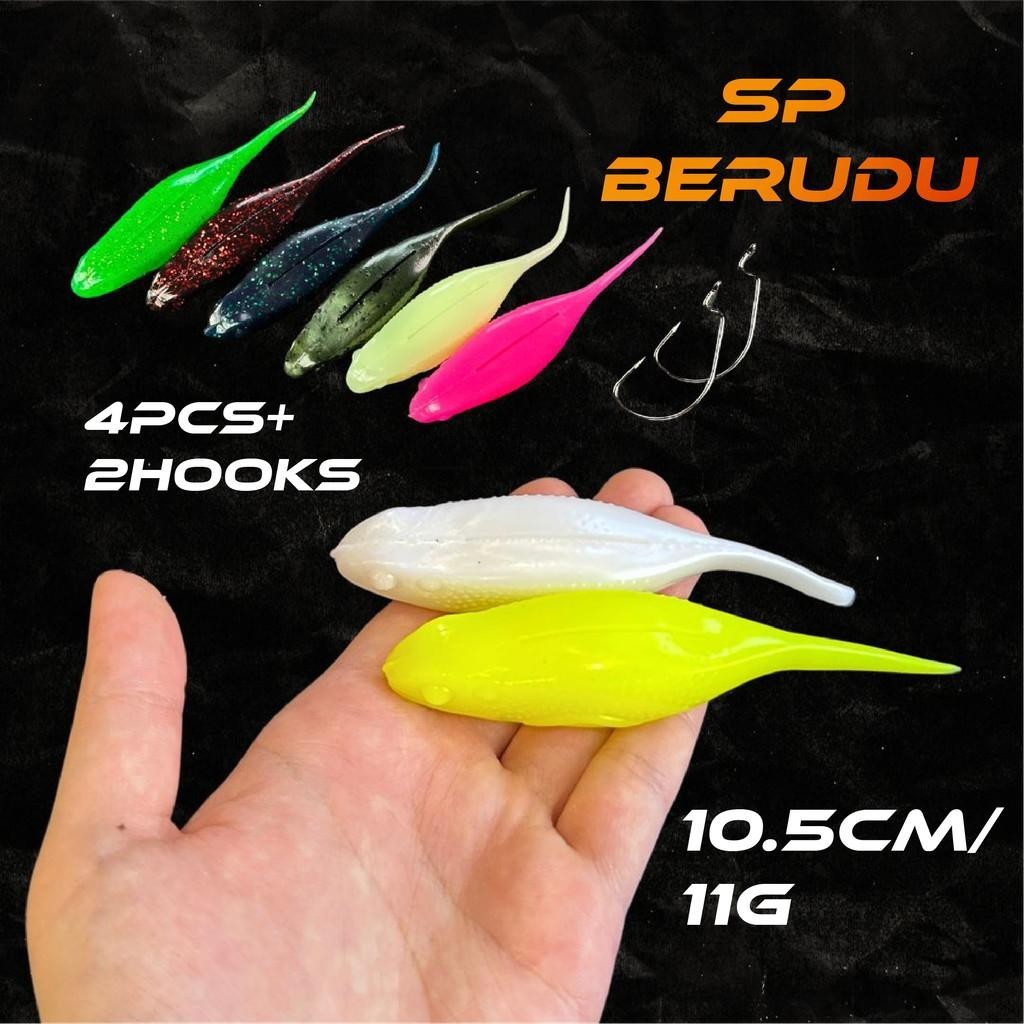 SP Tadpole Floating Soft Plastic Lure 10.5cm 11g + Free Hook | TPE TPR ...