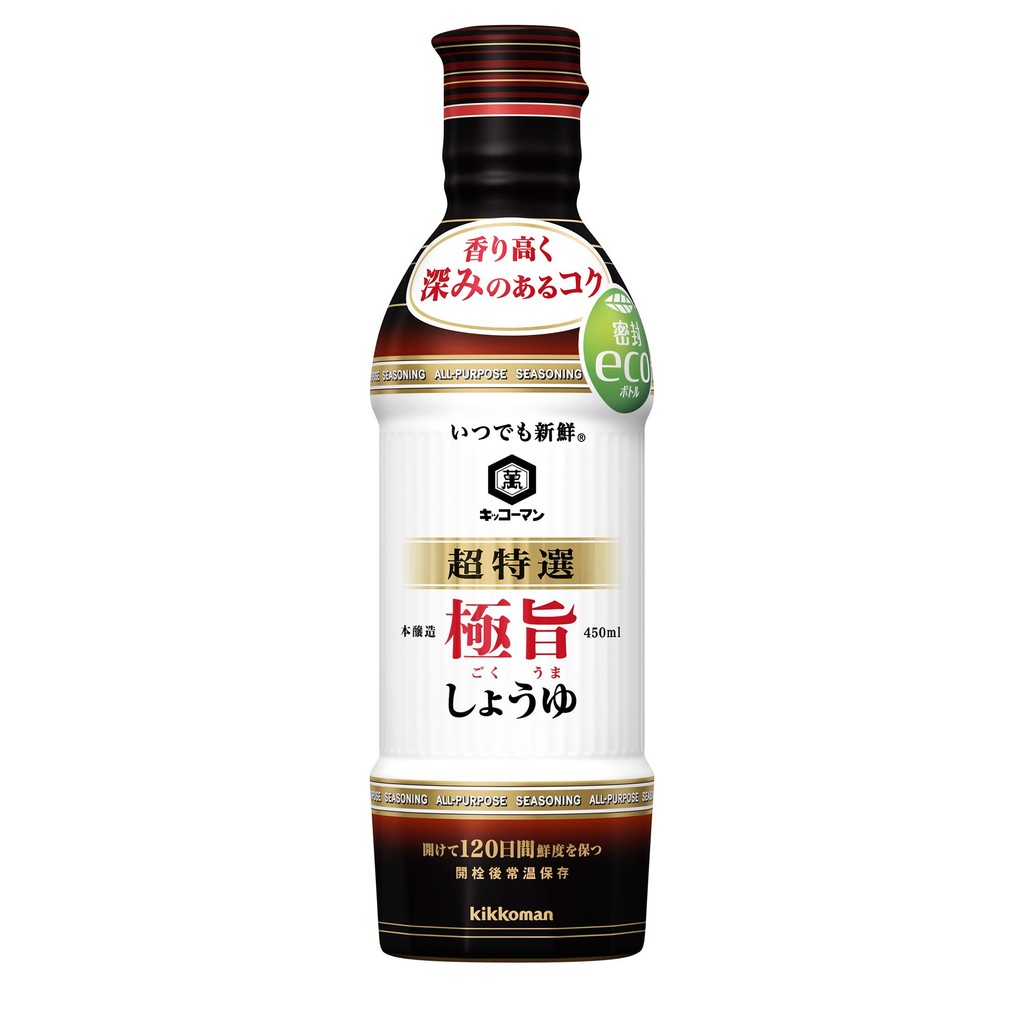 Kikkoman Foods Super Select Gourmet Soy Sauce 450g x3 bottles | Shopee ...