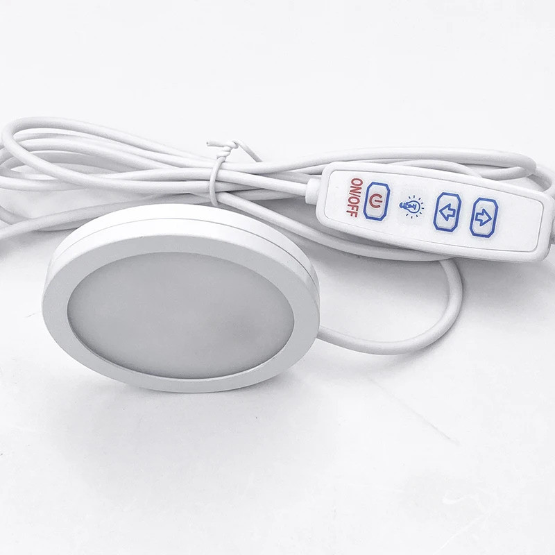 Ultrathin 8mm USB 5V 3W Dimmable Spotlight Surface Mounted Mini LED ...